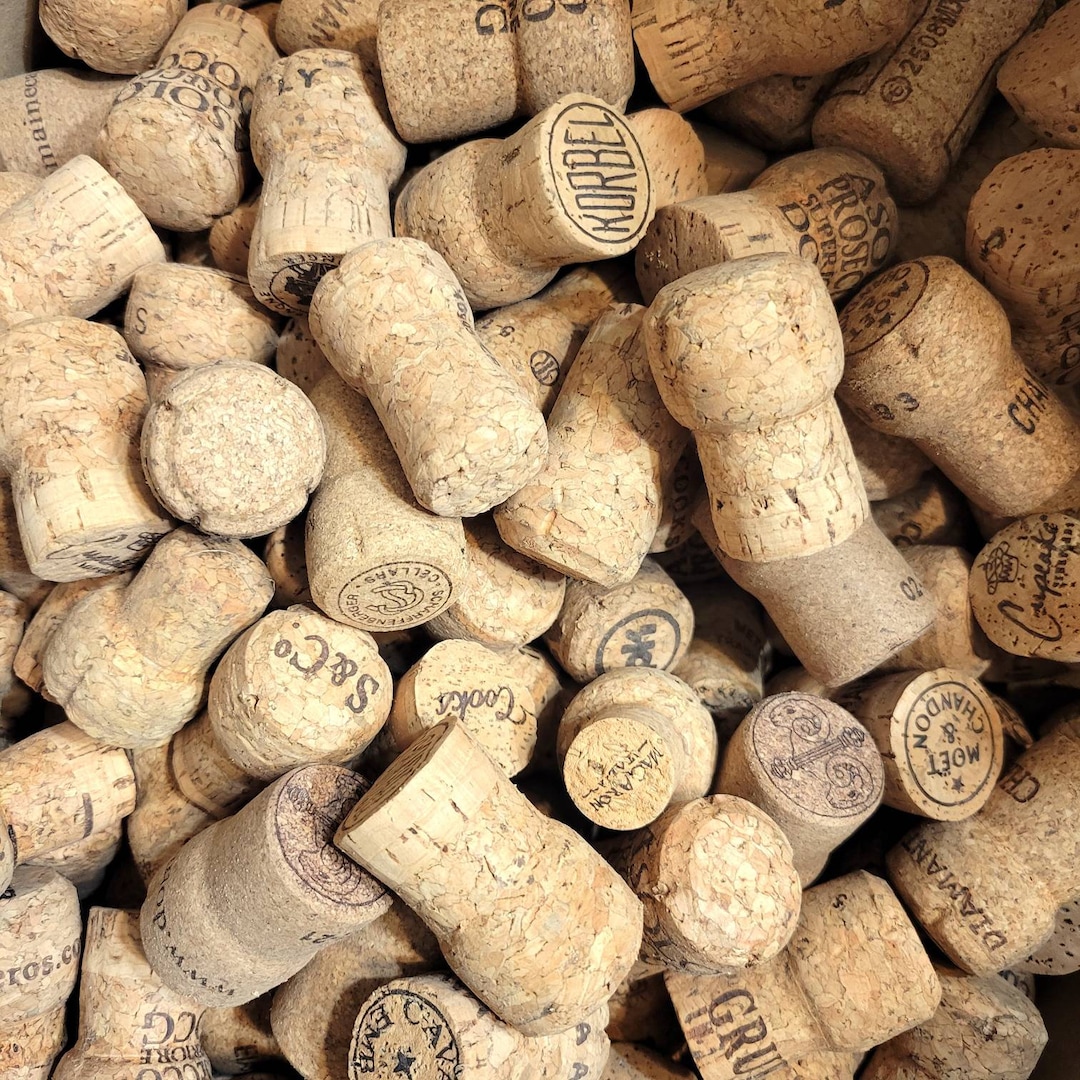 25 Champagne Corks Bulk - Diy Wedding Decor and Supplies - Eco Friendly ...
