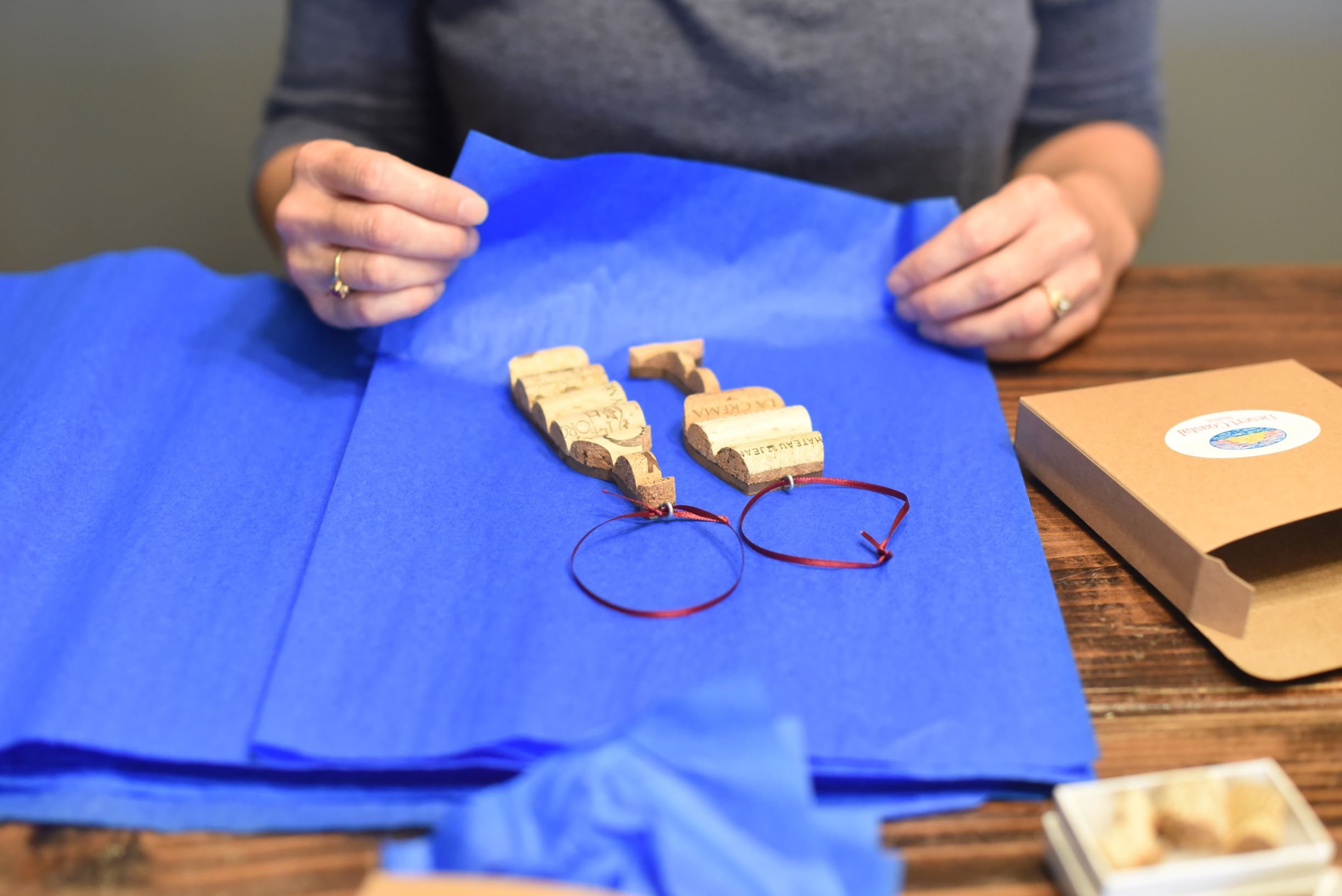 South Carolina Wine Cork Ornament State Ornament | Etsy