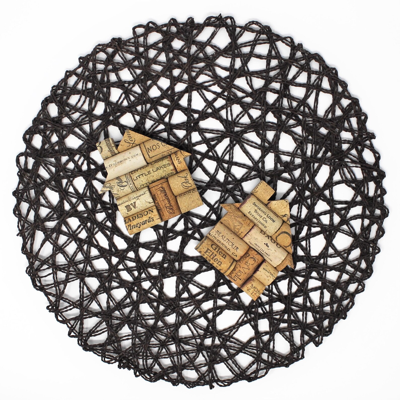 Bulk Gifts for Real Estate Clients Wine Cork Coasters Set - Etsy