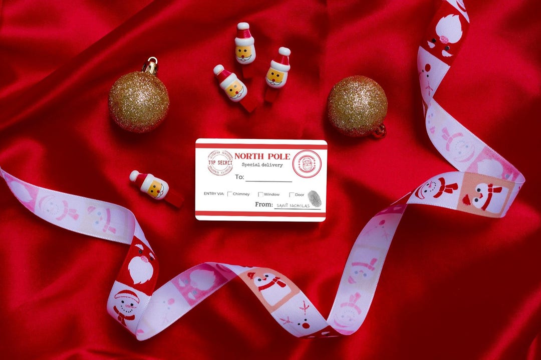 Top Secret Santa Gift Tags - Etsy