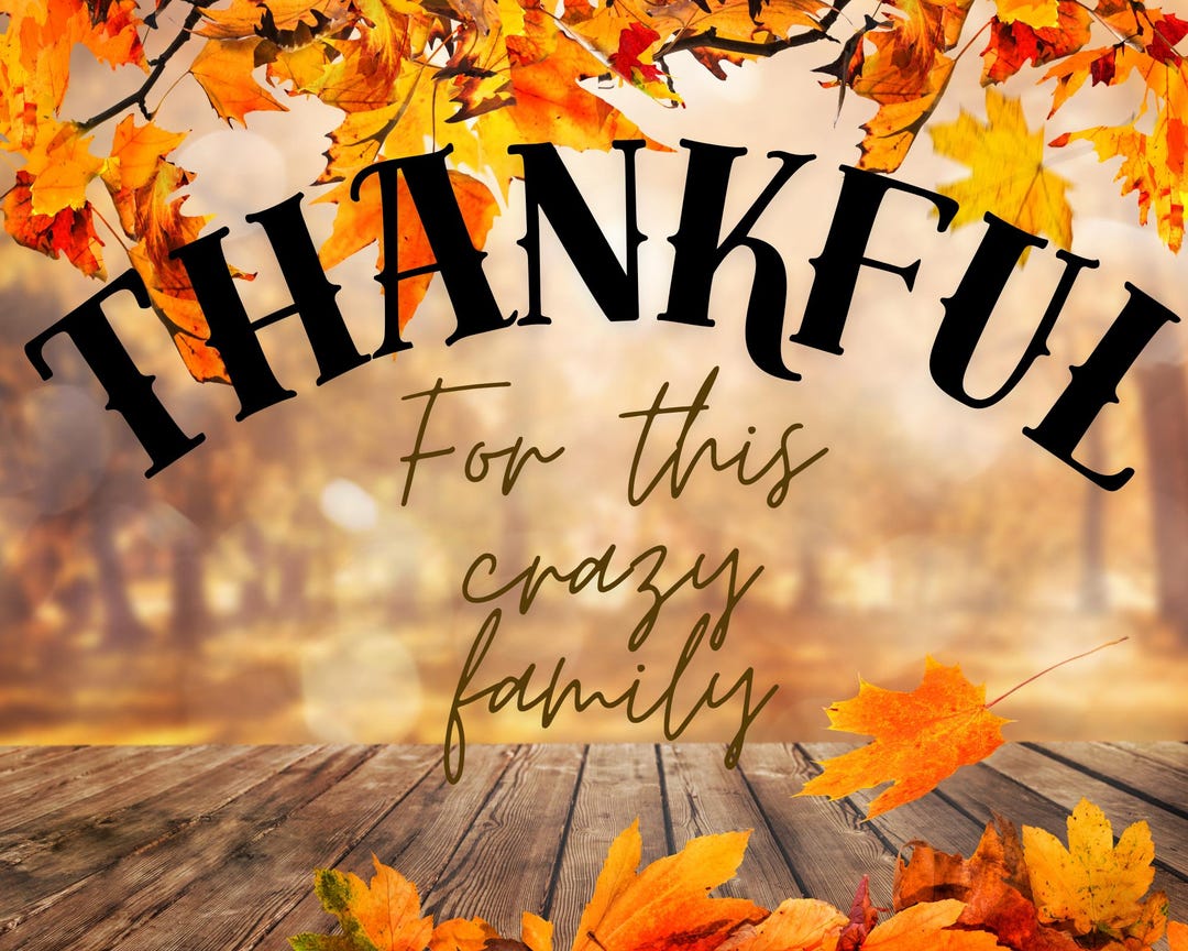 Thankful Poster/card - Etsy