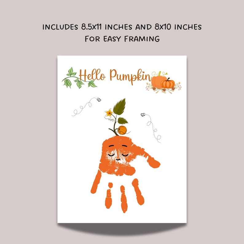 Thanksgiving Handprint Craft, Preschool Autumn Art Project for Kids ...