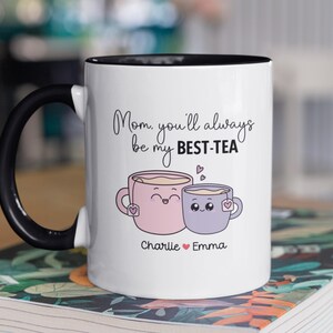 Personalized Coffee Mug for Mom, Funny Cup Mothers Day Custom Present ...