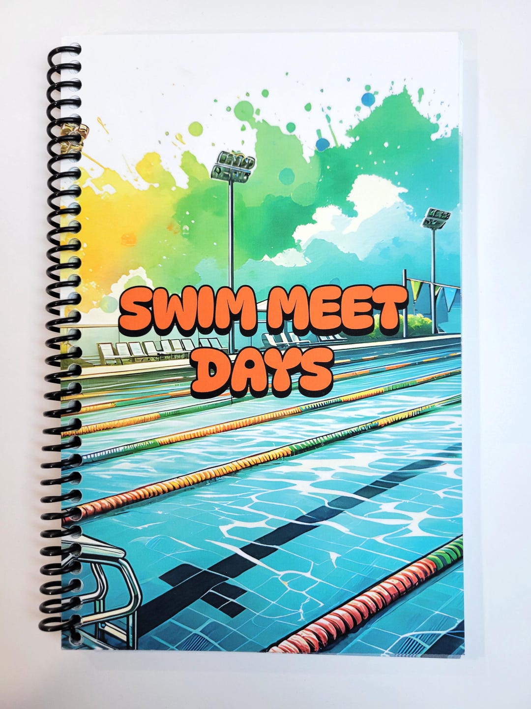 Swim Meet Journal | Swimmer Competition Log Book | Swim Meet Planner ...