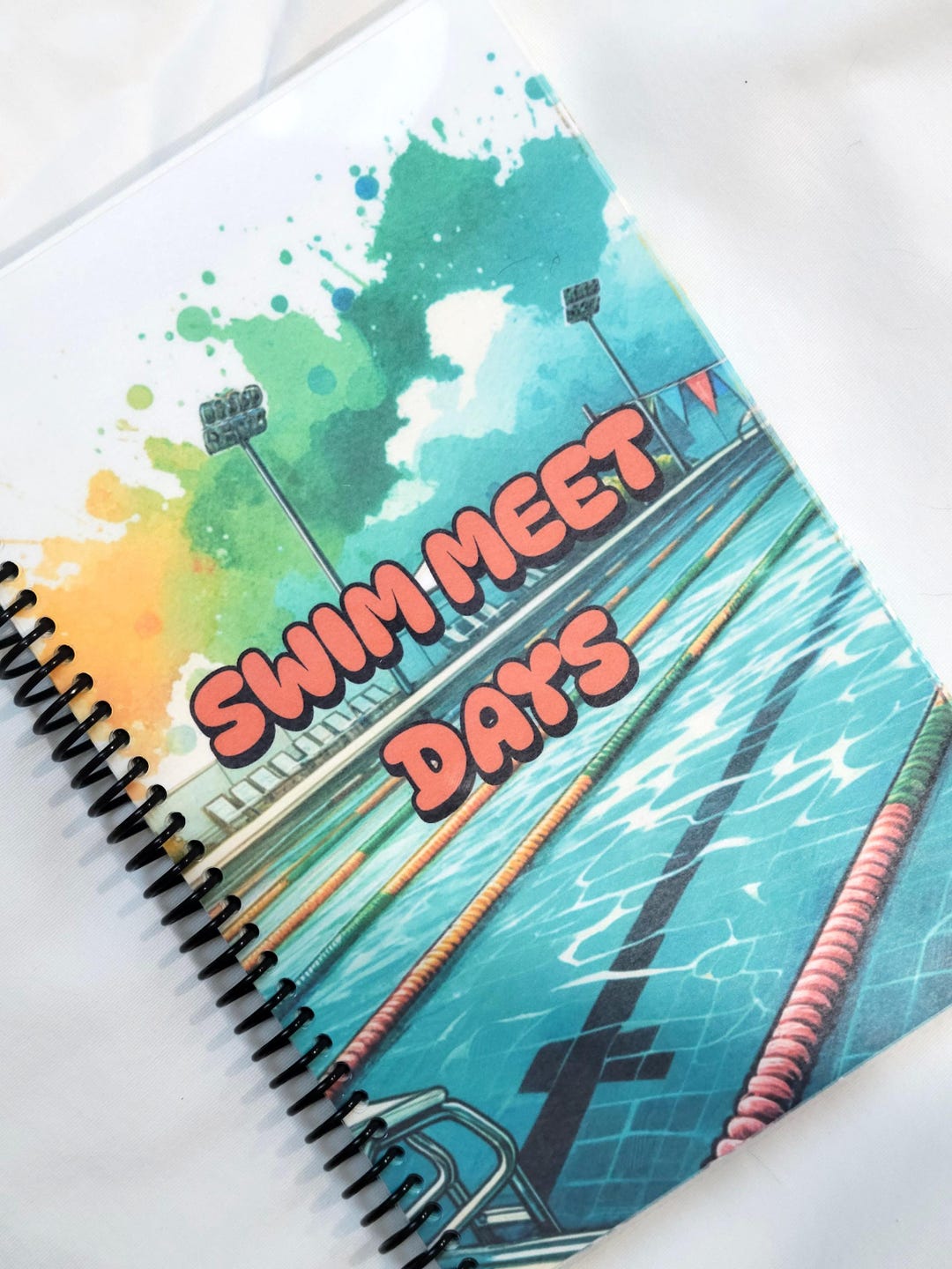 Swim Meet Journal, Swimmer Planner, Swimming Diary, Swim Logbook, Swim ...