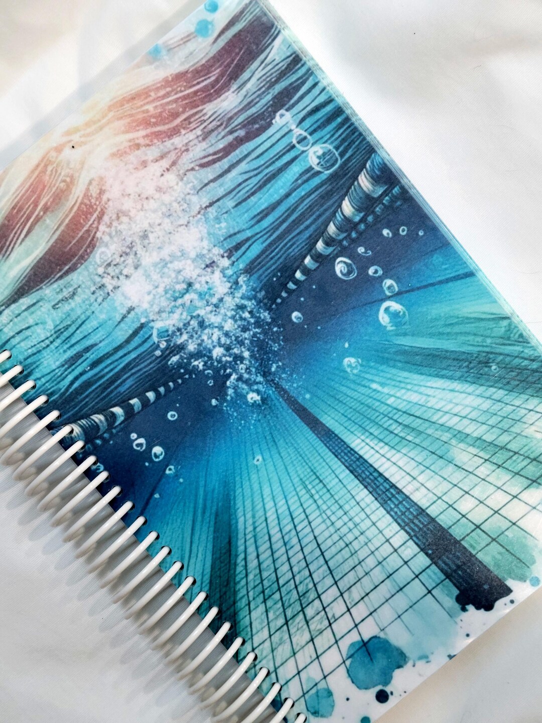 Swim Meet Journal, Swimmer Planner, Swimming Diary, Swim Logbook, Swim ...