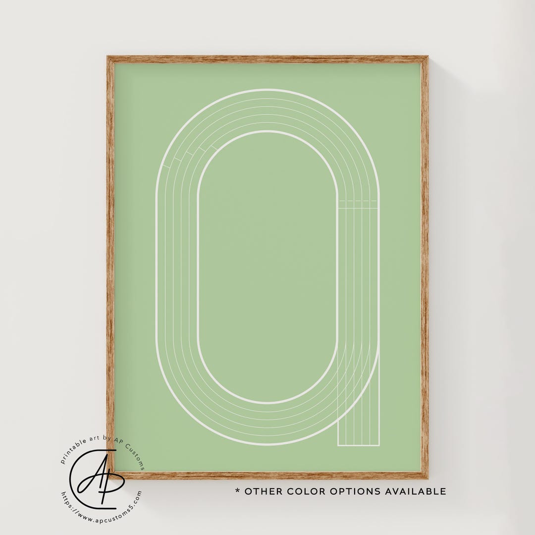 Track Sports Print Digital Download - Etsy
