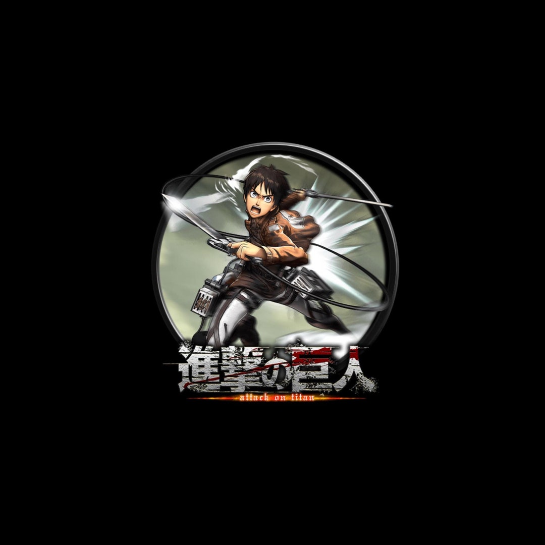 Attack on Titans Sticker Anime Decal for Laptop & Hydro Flask Vinyl ...
