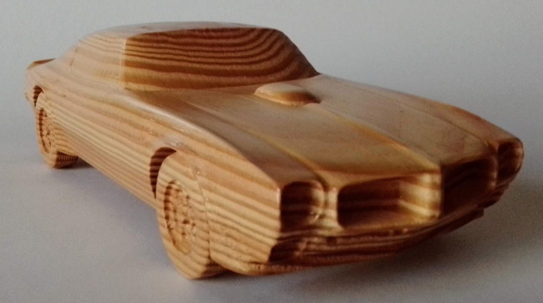 1:15 Pontiac Firebird II Trans Am 1970 Wooden Sports Car Scale Model ...