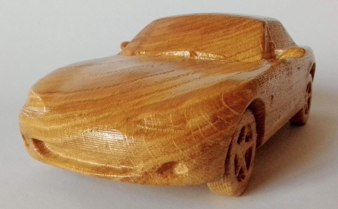 Mazda MX-5 Miata 1998 1:15 Scale Wooden Model Car Replica Limited ...