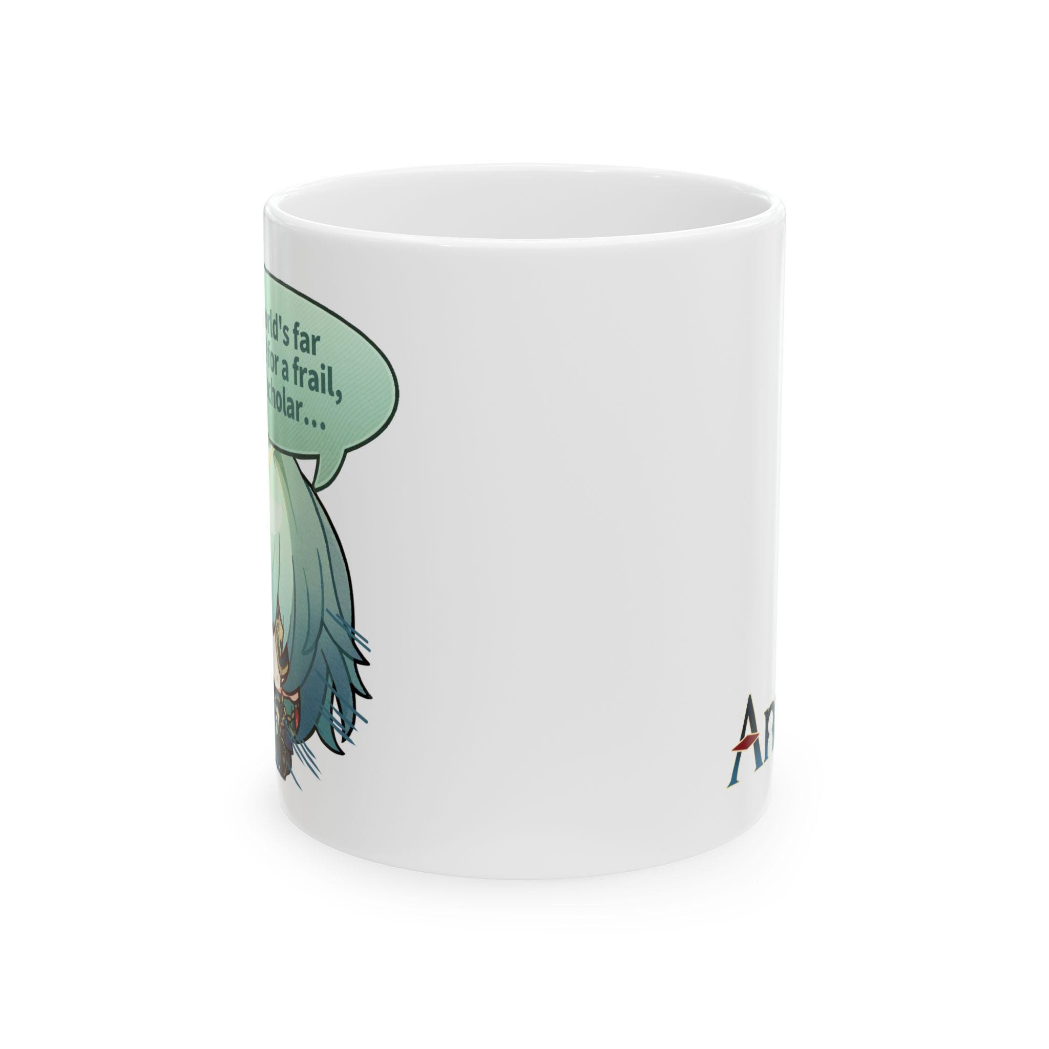 Anaxa HSR Meme Mug, Anaxagoras Funny Frail, Feeble Scholar Emoji ...