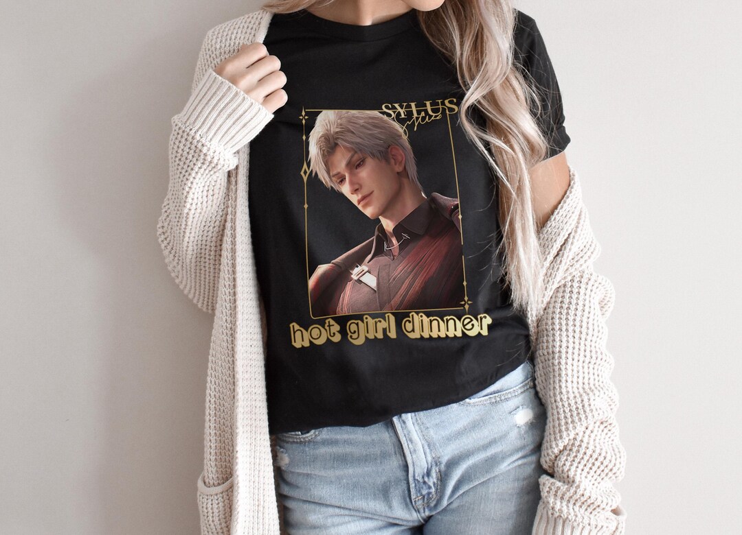 Sylus Funny Hot Girl Dinner Meme Love and Deepspace Retro Streetwear ...