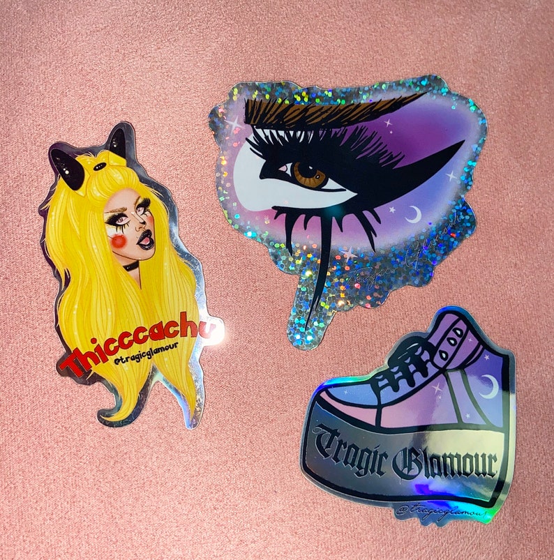 TG Premium Sticker Pack of 3 - Etsy