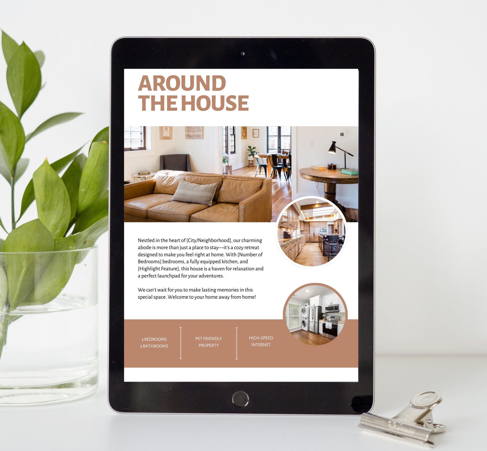 Editable Airbnb Template | Airbnb Welcome Book Template | Editable ...