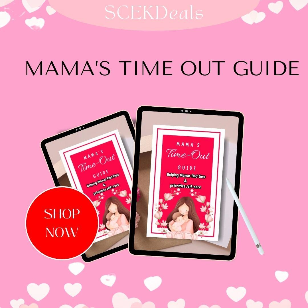 Mama’s Time Out Guide | 10-page Digital Download | Editable Canva ...