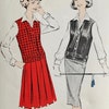 Vintage 1960s Sewing Pattern, B32 Women's Skirt Suit and Blouse ...