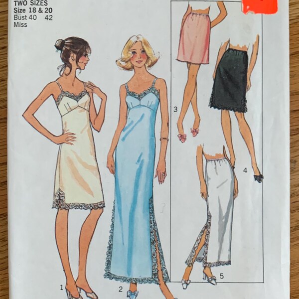 Full Slip Pattern - Etsy