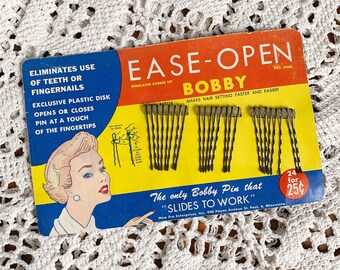 Metal Bobby Pins - Etsy
