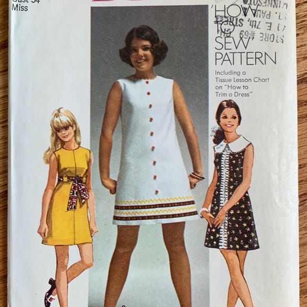 Mod a Line Dress - Etsy