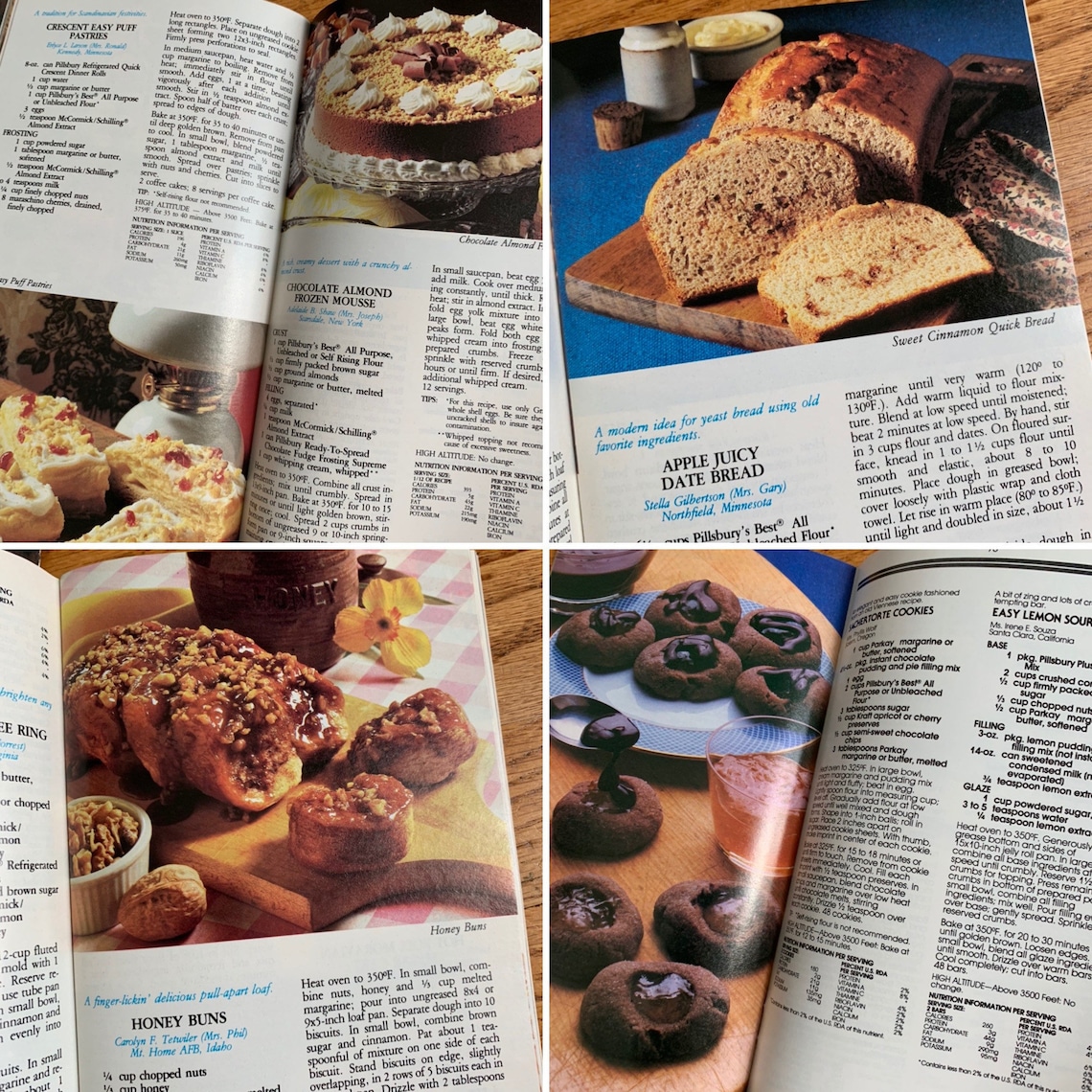 Vintage Pillsbury Bake-off Recipe Booklet (1950-1996) - Prize-winning ...