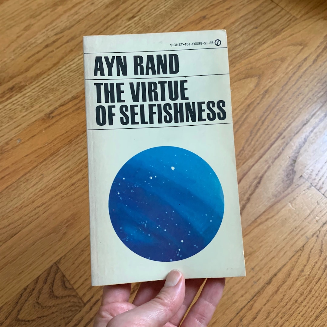 Vintage 1964 'the Virtue of Selfishness' by Ayn Rand - Signet Paperback ...