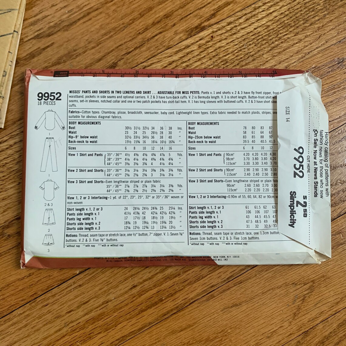 Vintage 1980s Womens Sewing Pattern B36 Casual Button - Etsy