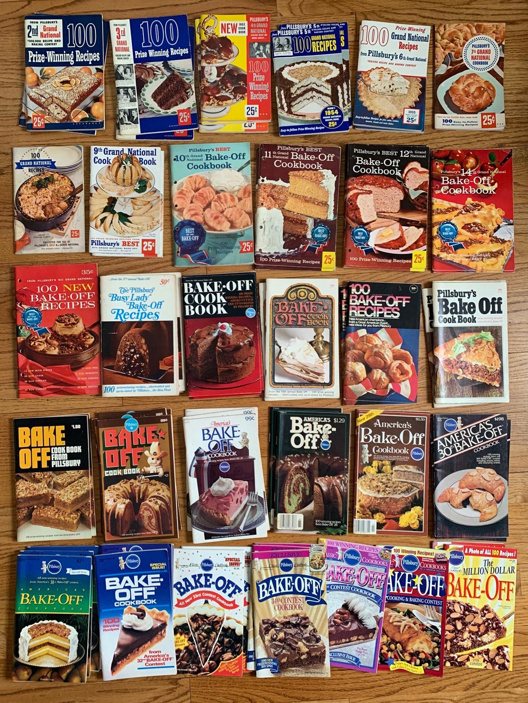 Vintage Pillsbury Bake-off Recipe Booklet (1950-1996) - Prize-winning ...