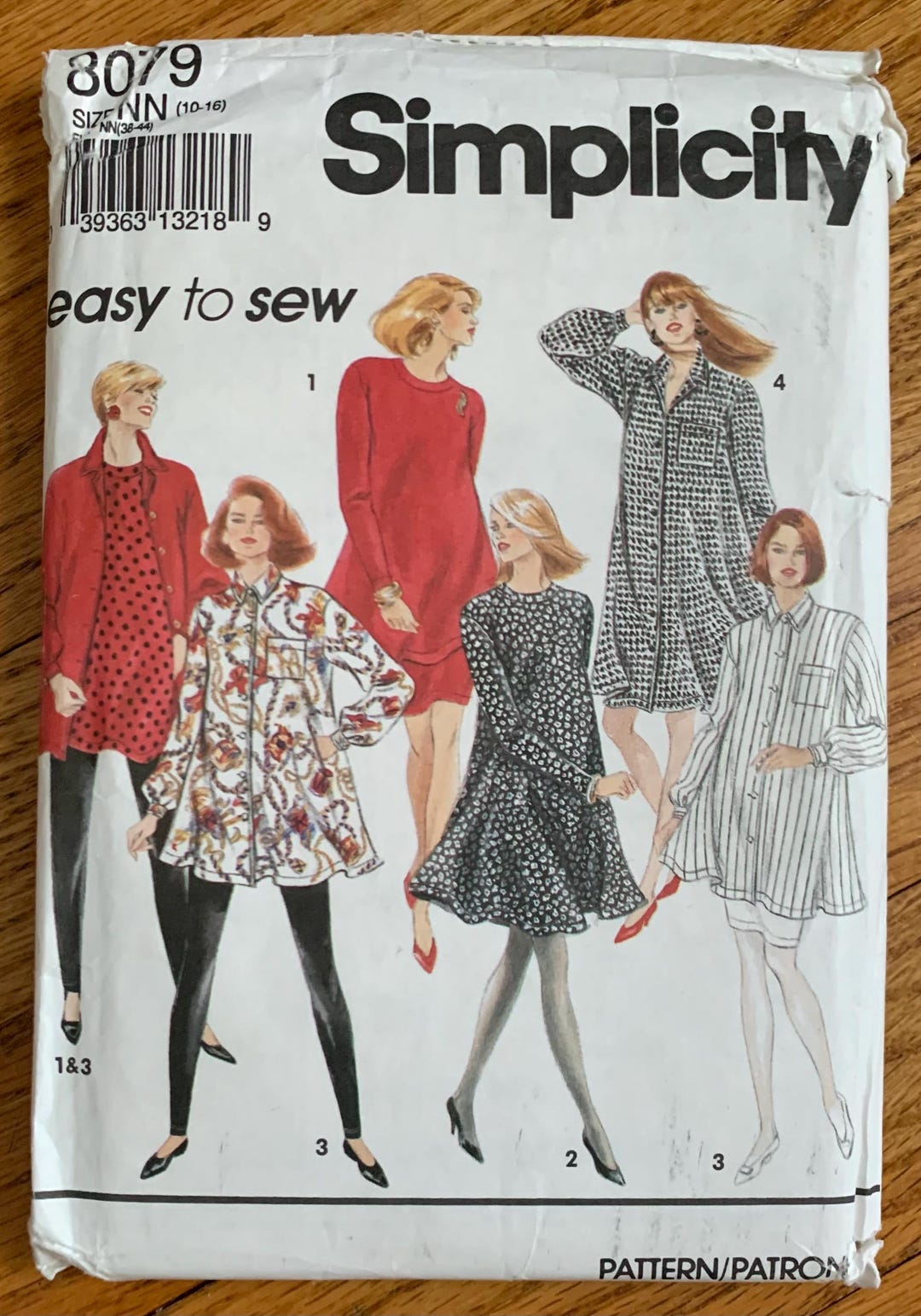 Vintage 90s Maternity Sewing Pattern: Legging, Skirt, Dress & Tunic ...
