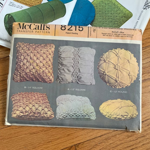 Smocked Pillow - Etsy