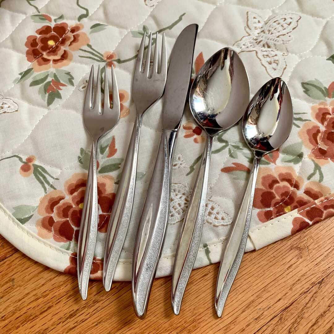 Vintage Oneida Textura Stainless Flatware and Serving Utensils CHOOSE ...
