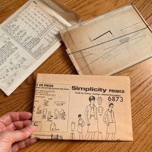 Vintage 1960s Sewing Pattern, B32 Women's Skirt Suit and Blouse ...