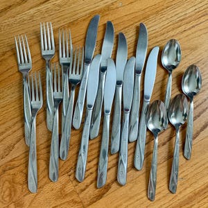 Vintage 60s Insico Constellation Stainless Flatware CHOOSE - Starburst ...