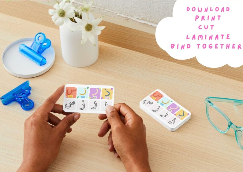 Arabic Alphabet Cards, Arabic Letters, Arabic Flashcards, Arabic ...