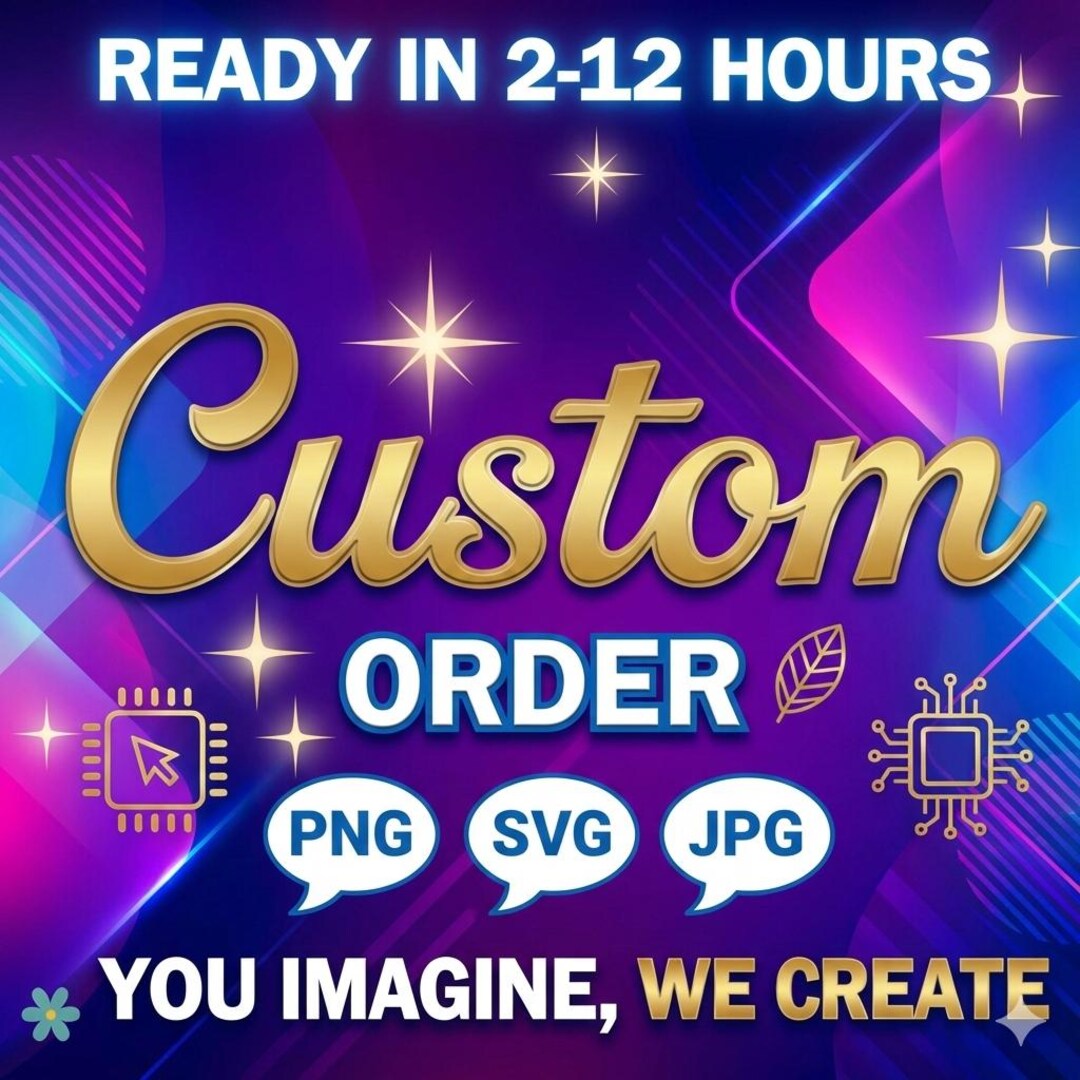 Custom Graphic Design Service, Personalized Digital Art From Photo or ...