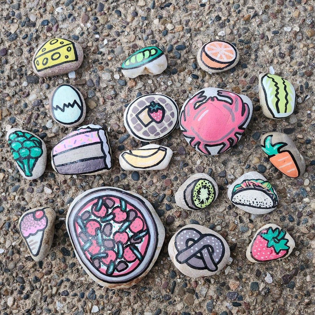 Mud Kitchen Rocks, Stone Sensory Rocks, Outdoor Pretend Play, Play Food ...