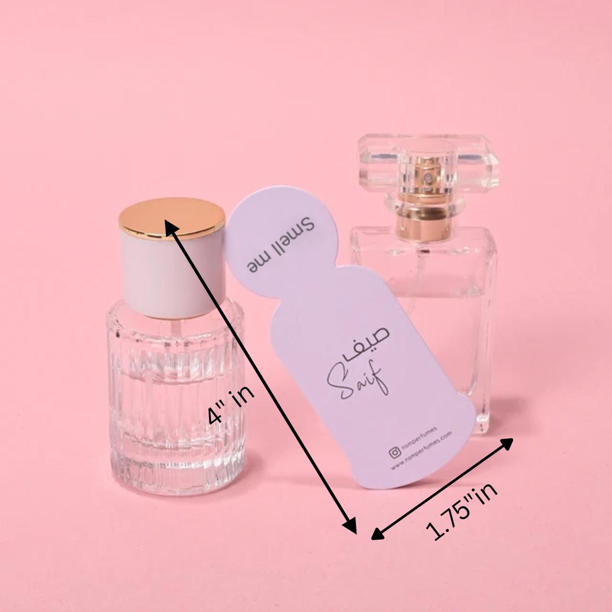 1200 Customized Fragrance Tester Strips Personalized Perfume Testing ...