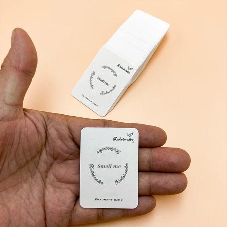 1200 Customized Fragrance Tester Strips Personalized Perfume Testing ...