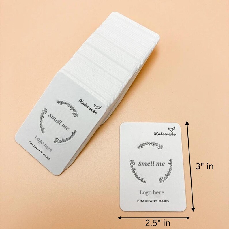 1200 Customized Fragrance Tester Strips Personalized Perfume Testing ...