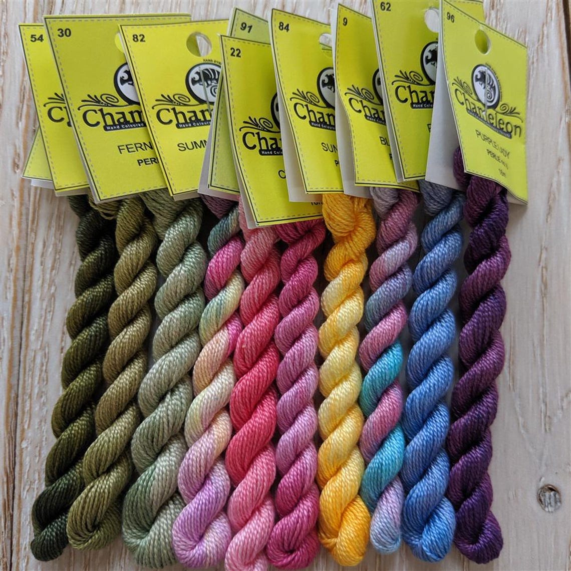 Summer Garden Collection - Stranded Cotton - Etsy