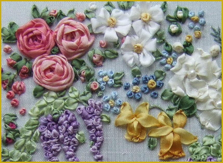 Ribbon Embroidery Designs Free Download