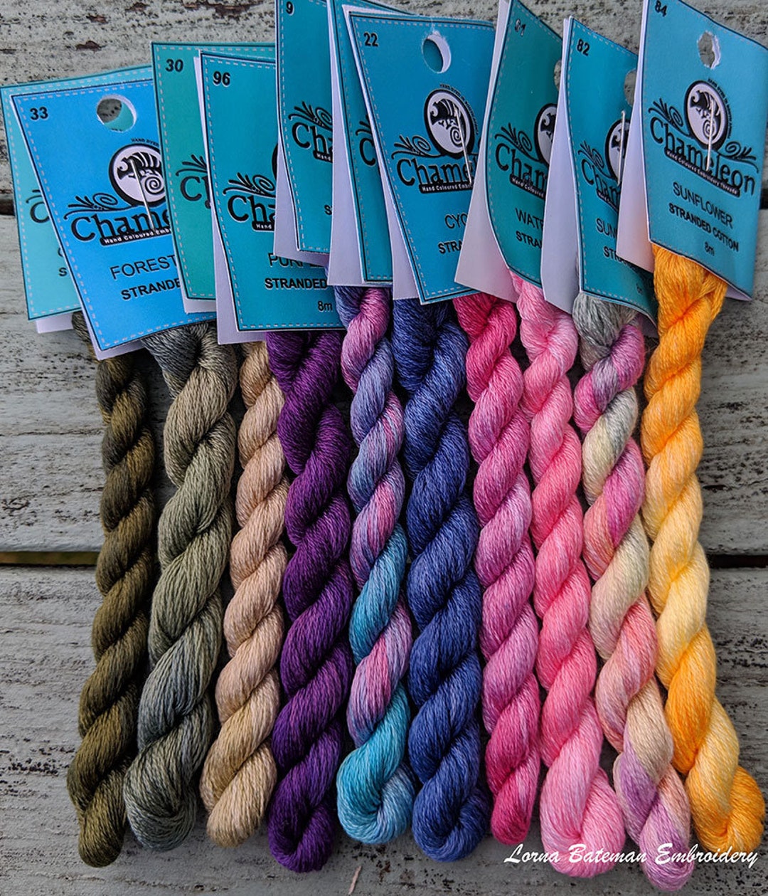 Summer Garden Collection - Stranded Cotton - Etsy