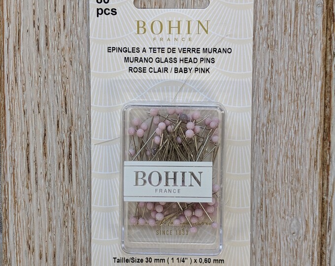 Bohin Murano Glass Headed Pins | Etsy