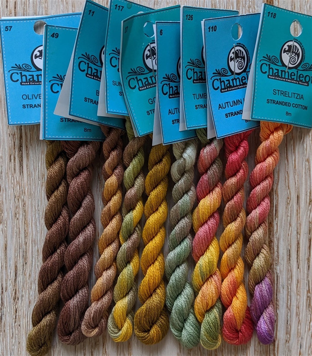 Autumn Garden Collection - Stranded Cotton - Etsy