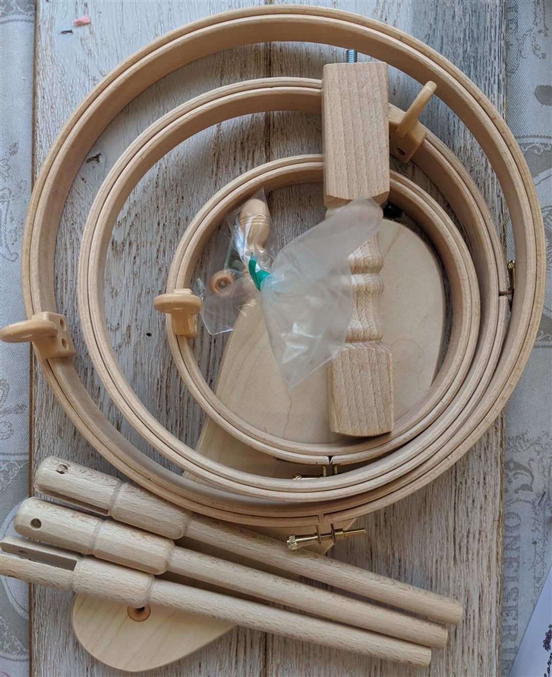 Hoop - Seat Frame Plus 3 Hoops - Set (6", 8", 10") - Etsy