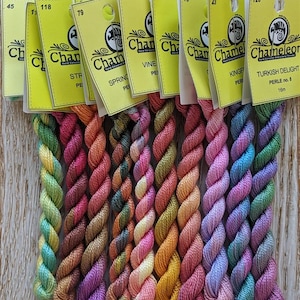 Very Variegated Bright Collection – Perle No. 12 - Etsy