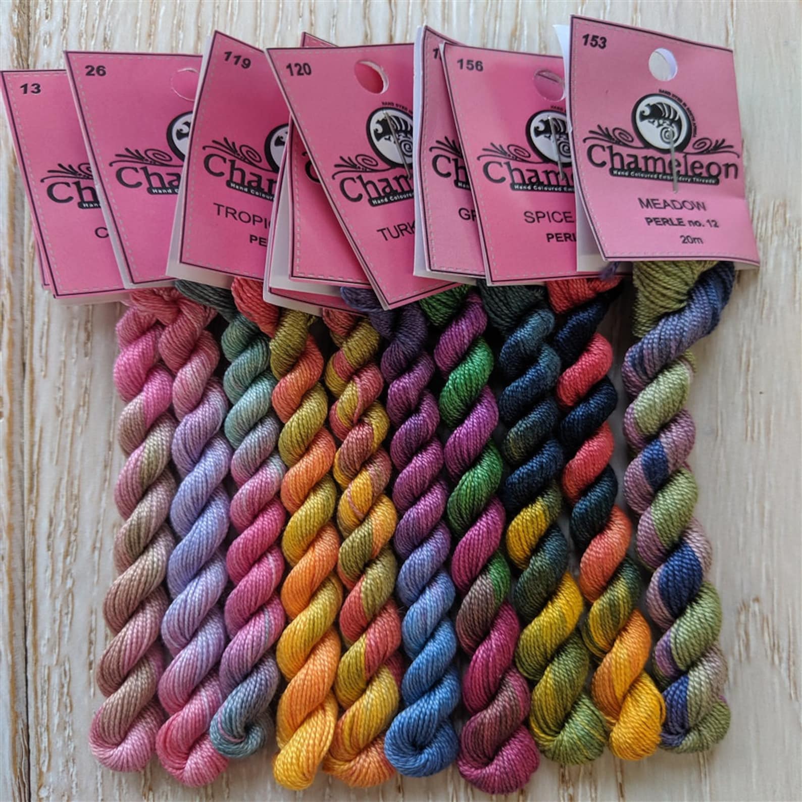 Very Variegated Bright Collection – Perle No. 12 - Etsy