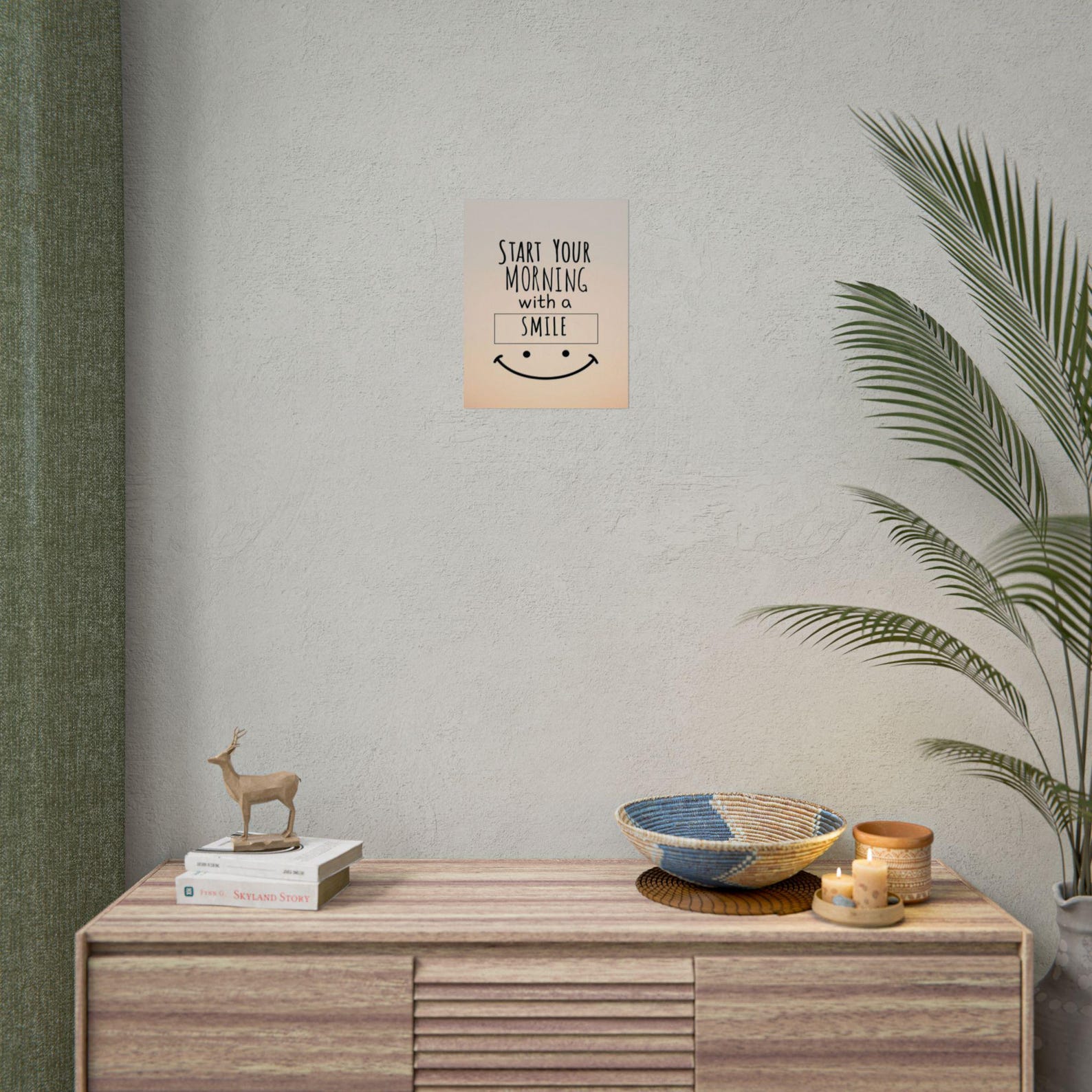 Inspirational Rolled Poster, Motivational Wall Decor, Positive Vibes ...