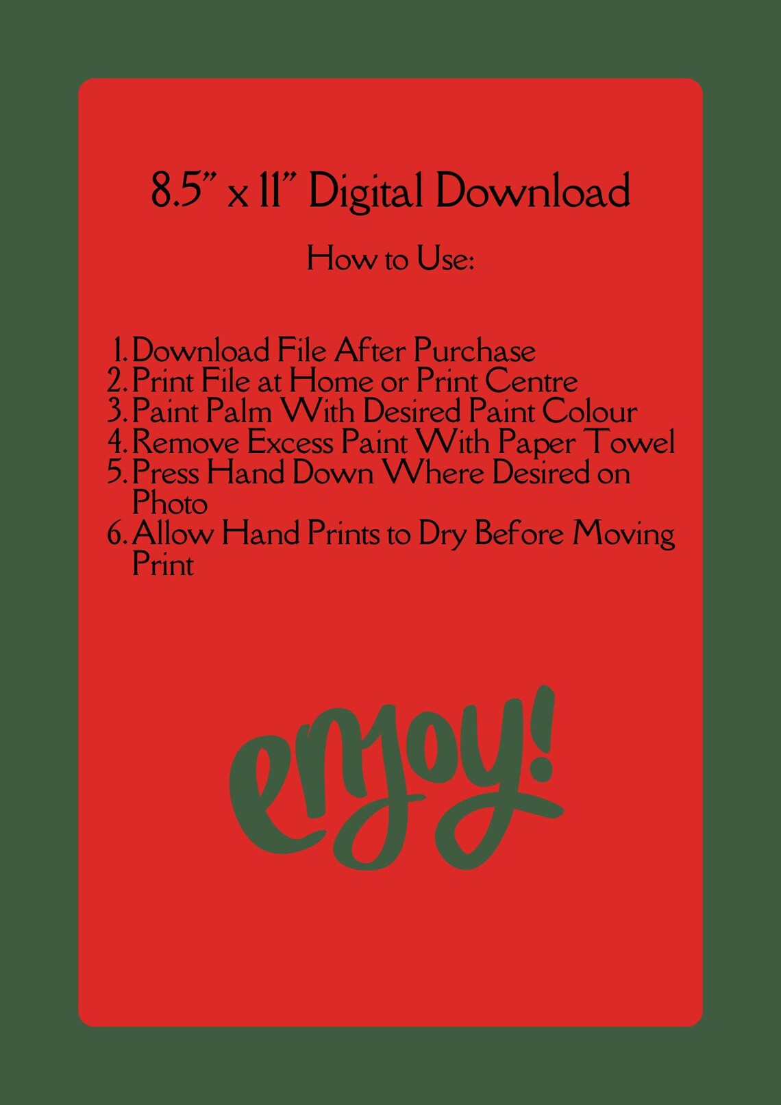 Christmas Handprint Art Bundle Holiday Craft Handprint Craft Keepsake ...