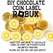 Roblox Printable Robux Chocolate Coin Labels, Roblox Party Decor, Robux ...