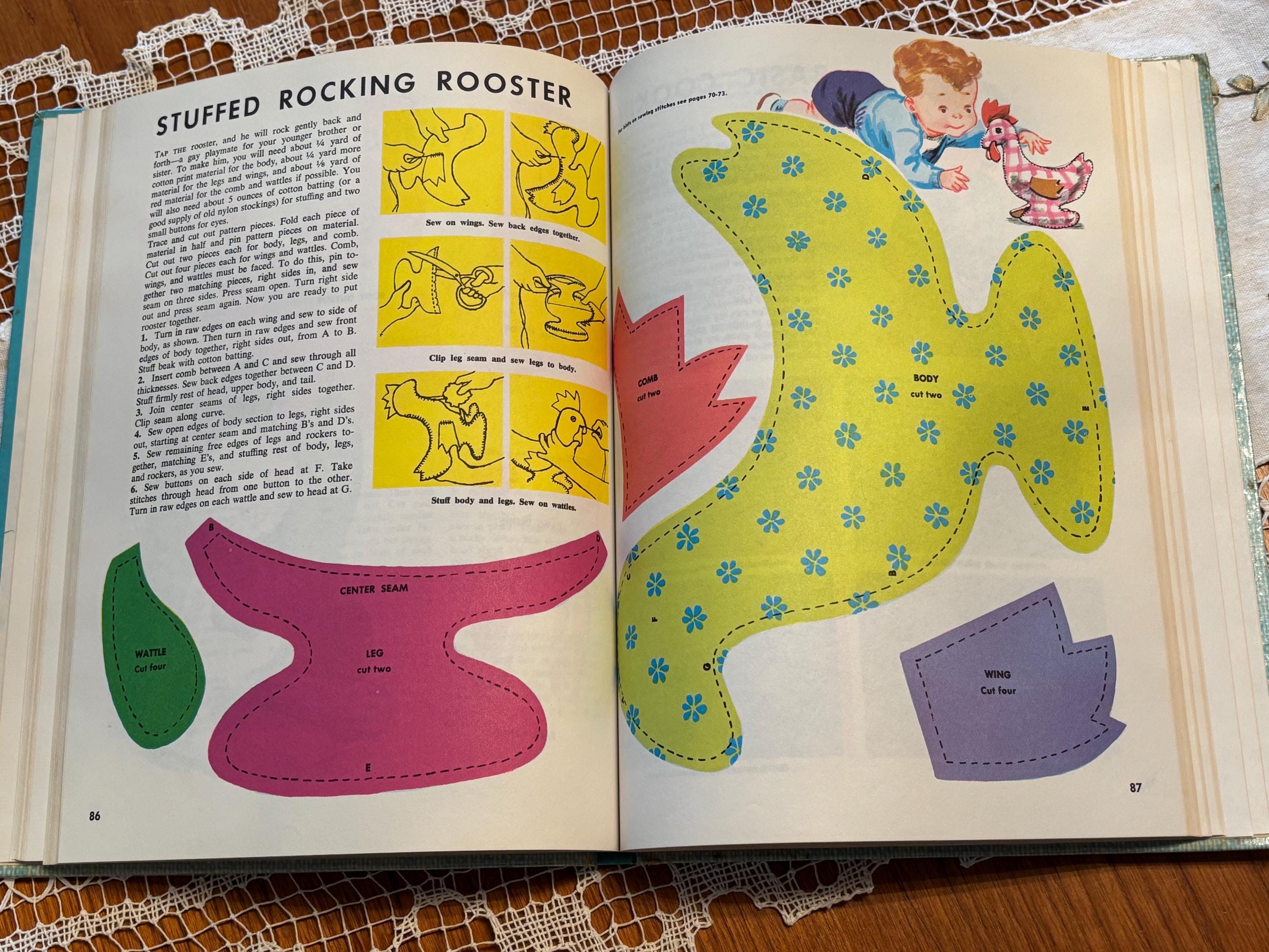 Mccall's Giant Golden Make-it-book 1968 | Vintage Craft and Activity ...